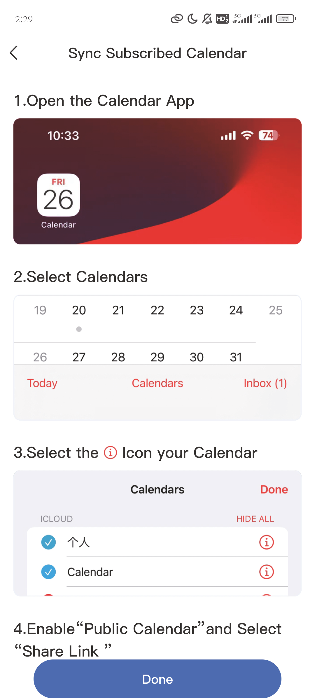eCalendar